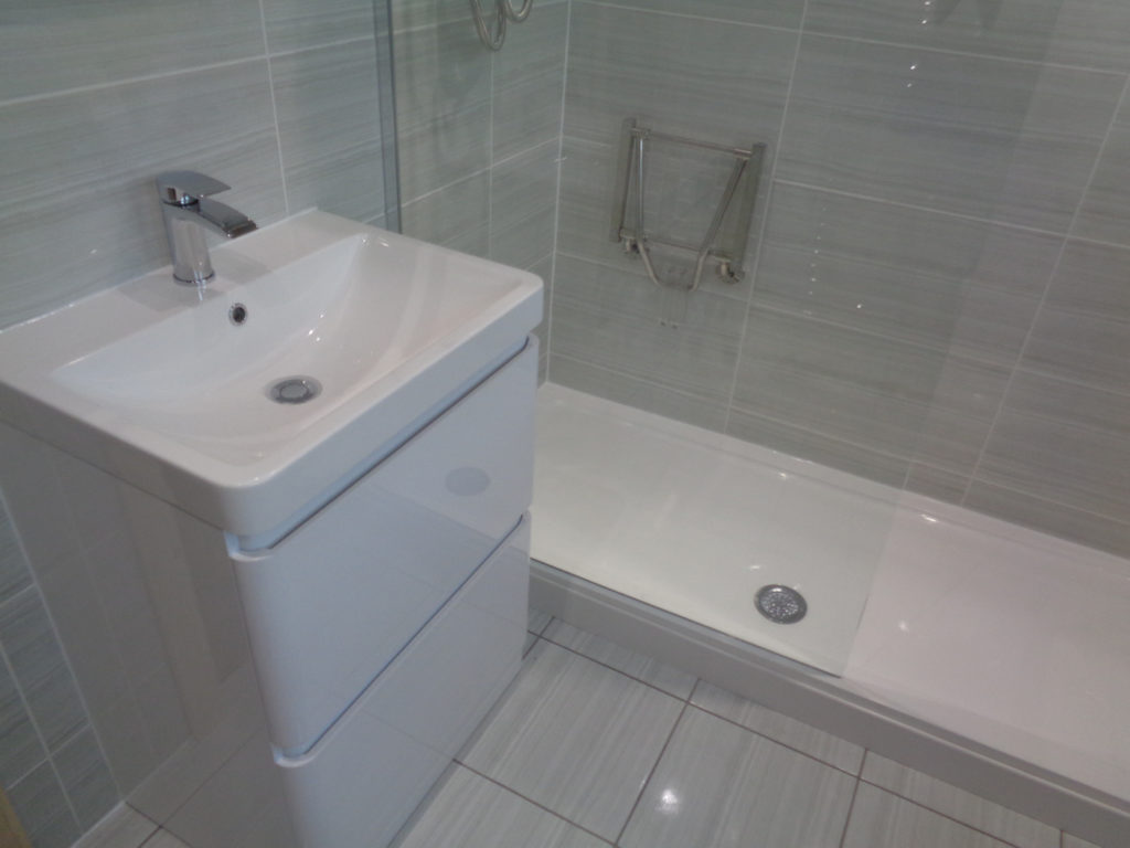 Nuneaton Bathroom Fitted Mobility Walk In Shower | Nuneaton Bathrooms ...